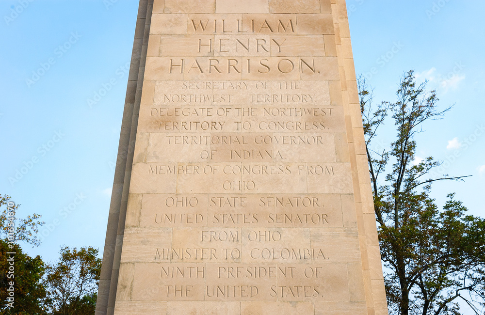 William Henry Harrison Tomb State Memorial Stock Photo | Adobe Stock