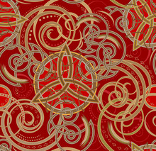 Red Celtic Circle Pattern Free Stock Photo - Public Domain Pictures