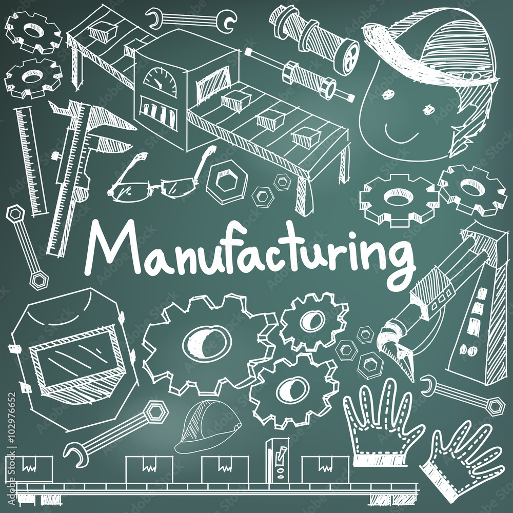 Manufacturing and operation system in factory production assembly line ...