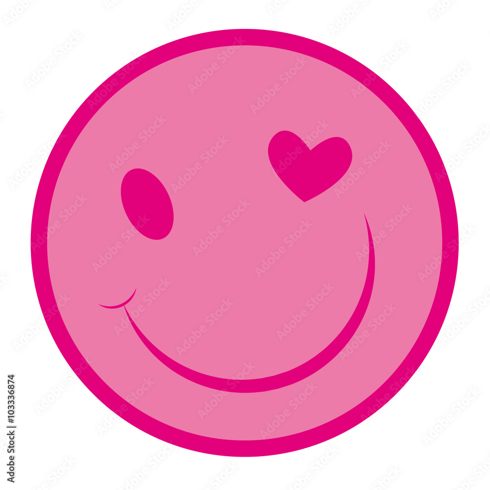 Smiley Firten / Verliebt Stock Vector | Adobe Stock