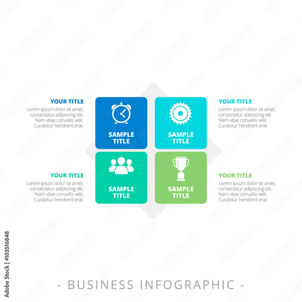 Diagram Infographic Template Stock Vector | Adobe Stock