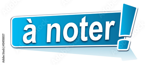 Vecteur Stock à noter sur étiquette bleue | Adobe Stock