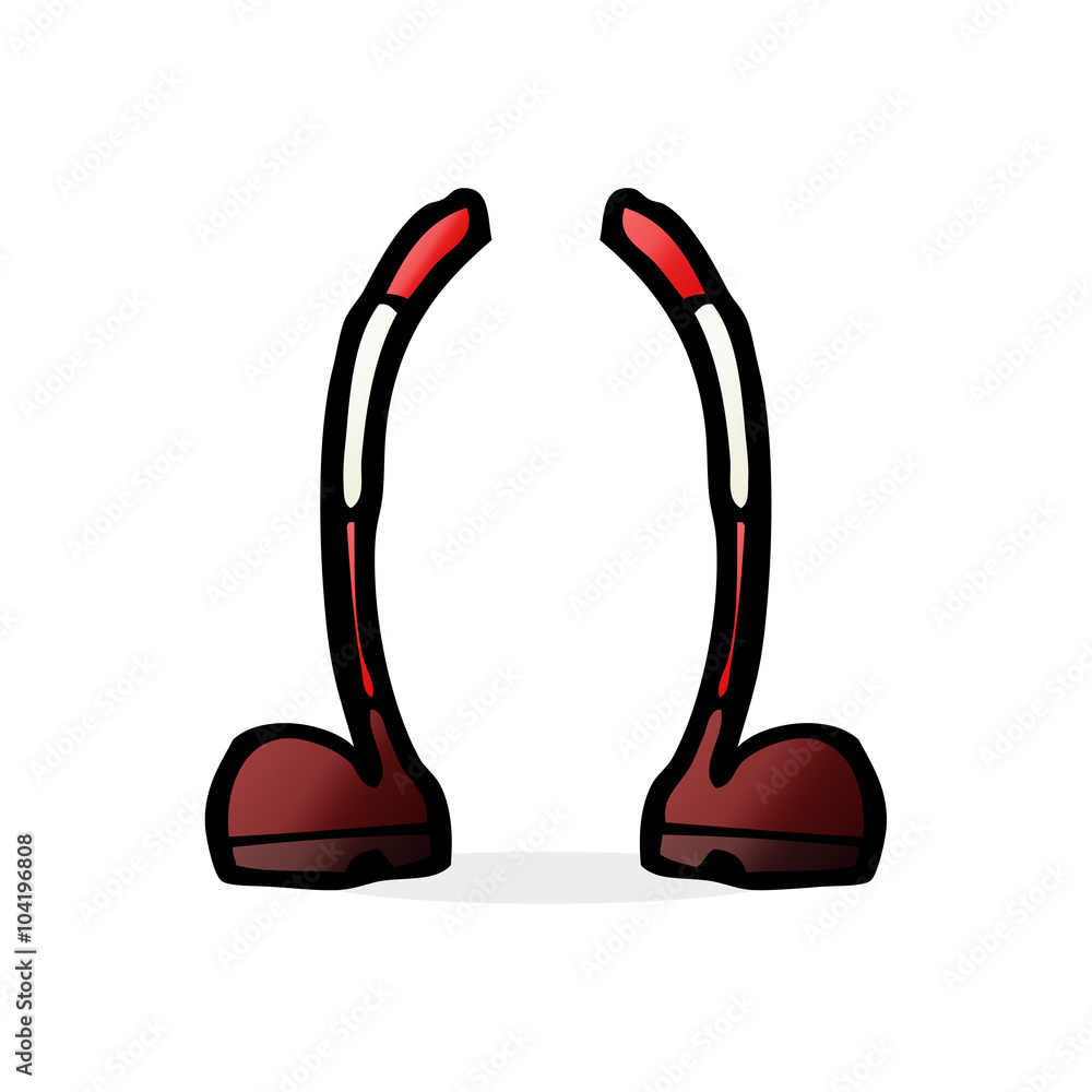cartoon legs Stock Vector | Adobe Stock