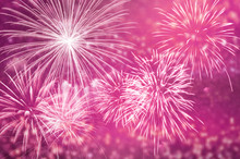Fireworks Pink And Purple Free Stock Photo - Public Domain Pictures