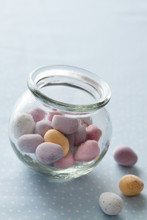Jar Of Candy Easter Eggs Free Stock Photo - Public Domain Pictures
