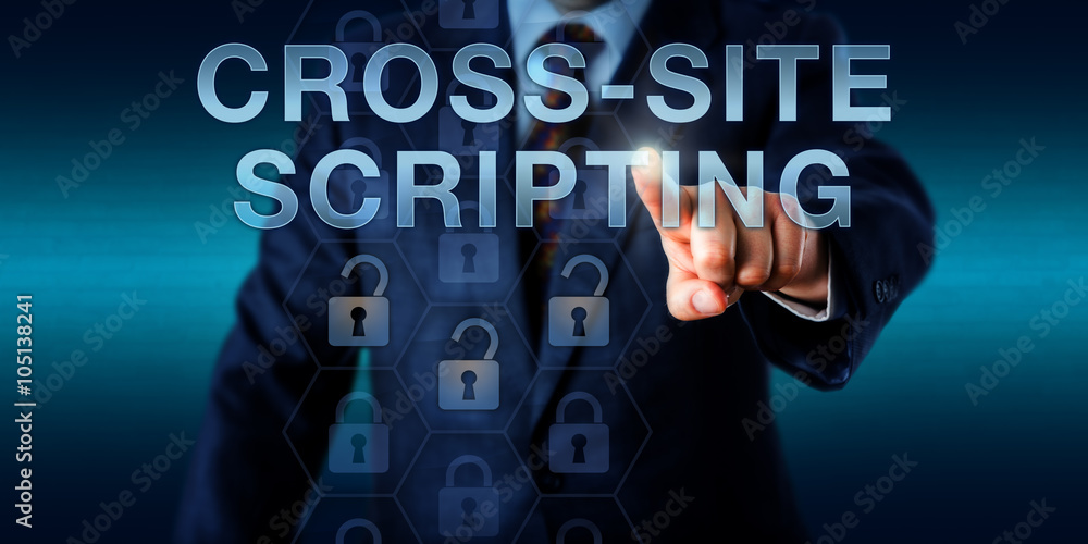 Corporate Client Pressing CROSS-SITE SCRIPTING Stock Photo | Adobe Stock