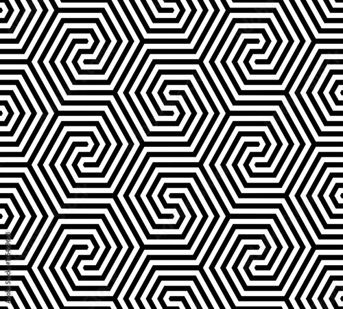 Vector seamless texture. Modern abstract background. Repeated ...