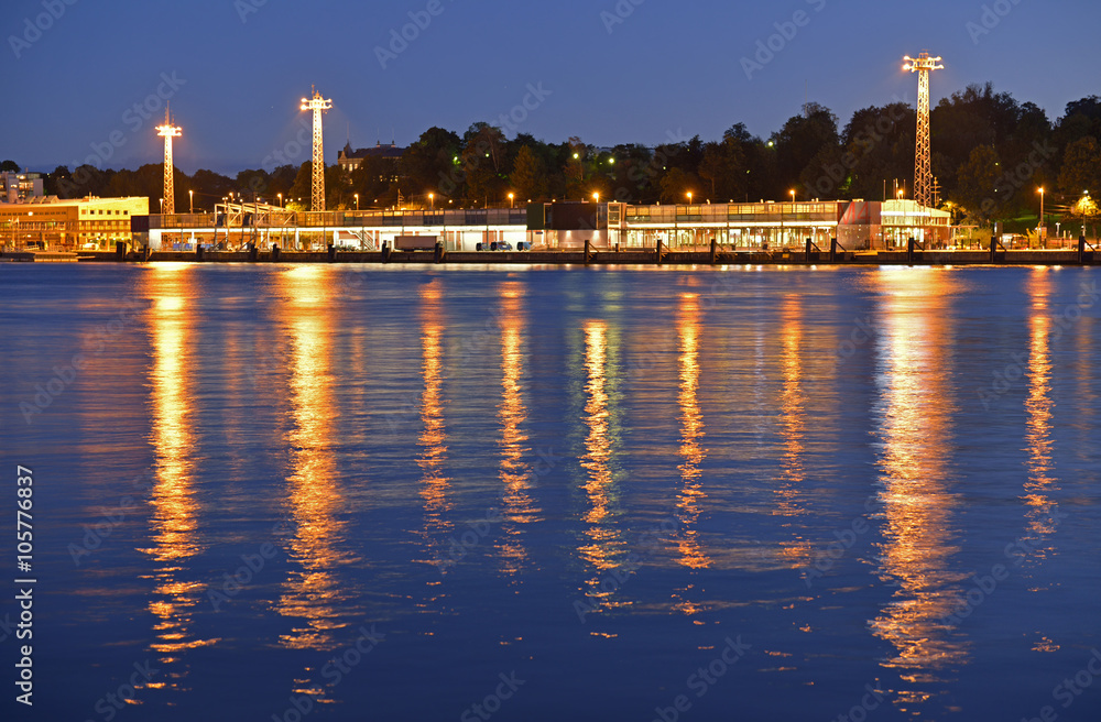 Southernmost terminal is Olympia Terminal. It is used by cruiseferries ...
