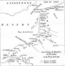 Vintage Maps Of Flanders Free Stock Photo - Public Domain Pictures
