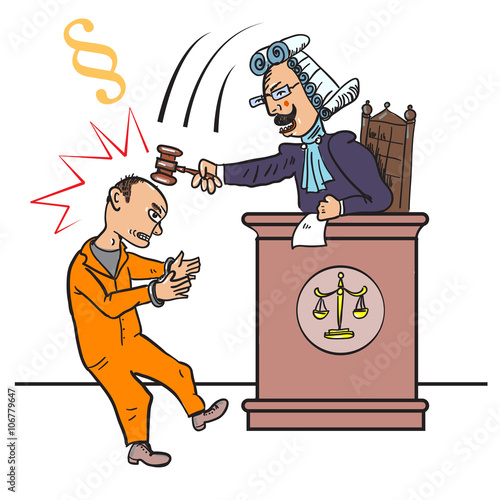 Angry judge with gavel makes verdict for law. Cruel judge beats the ... Angry judge with gavel makes verdict for law. Cruel judge beats the ...
