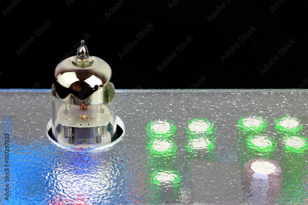 Hi-Fi Tube Audio Amplifier Stock Photo | Adobe Stock