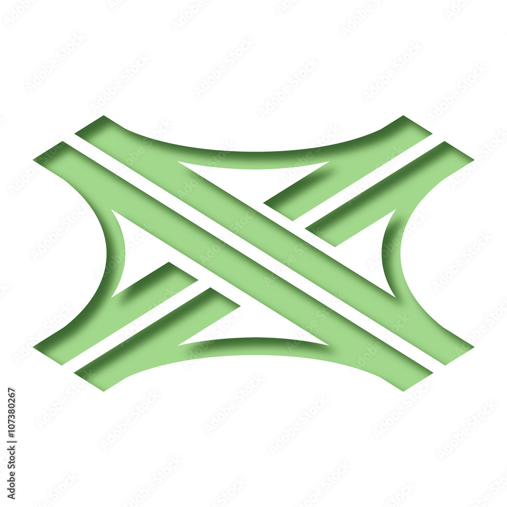 Logo bifurcation autoroute. Stock Vector | Adobe Stock