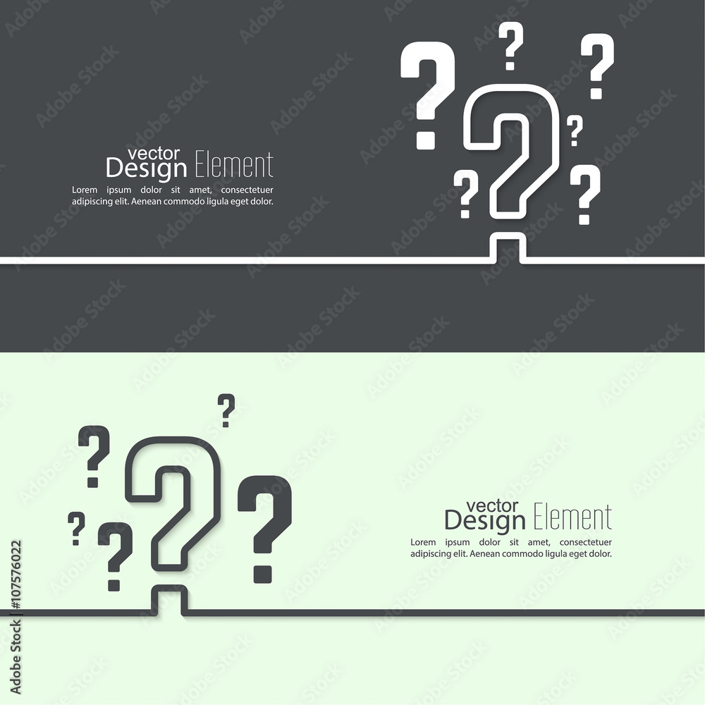 Question mark icon. Stock Vector | Adobe Stock