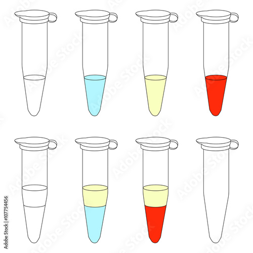 microtube, lid closed, vector - Buy this stock vector and explore ...