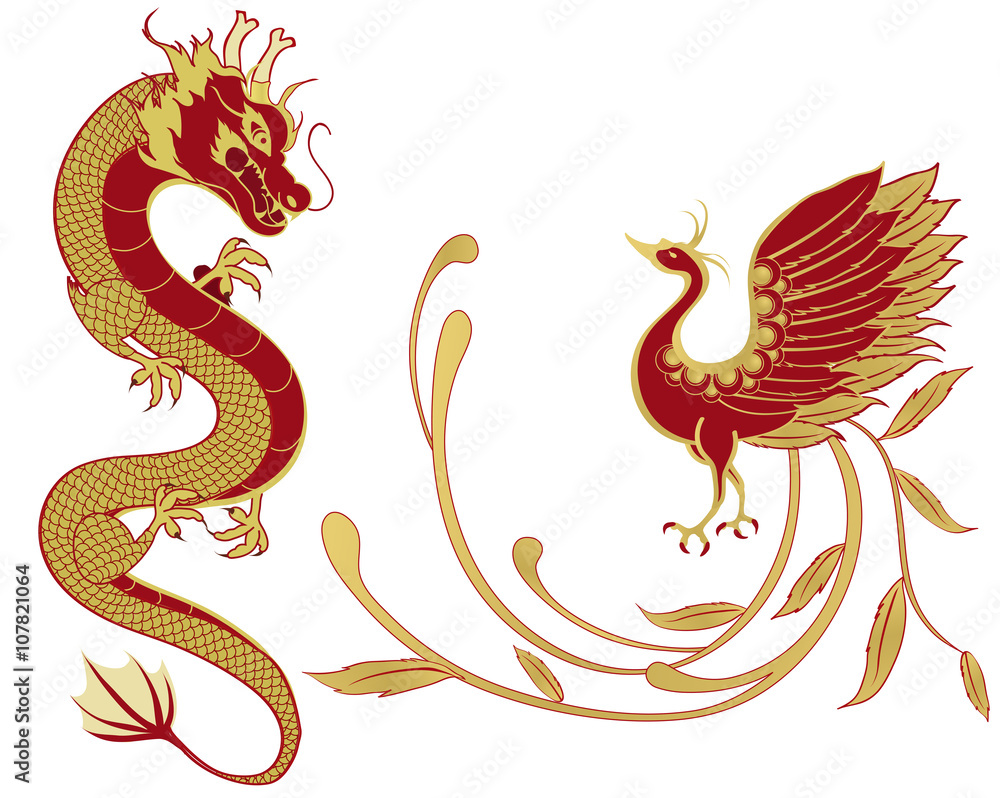 Phoenix And Dragon Chinese