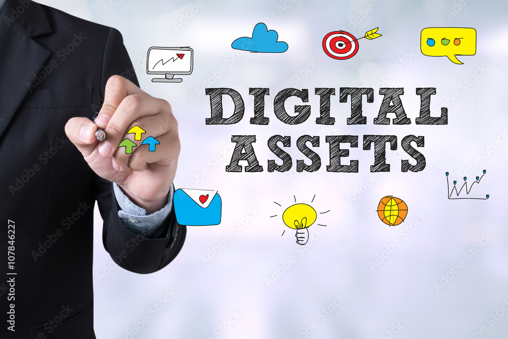 DIGITAL ASSETS Stock Photo | Adobe Stock