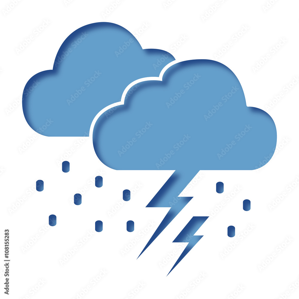 Image vectorielle Stock Logo météo. | Adobe Stock