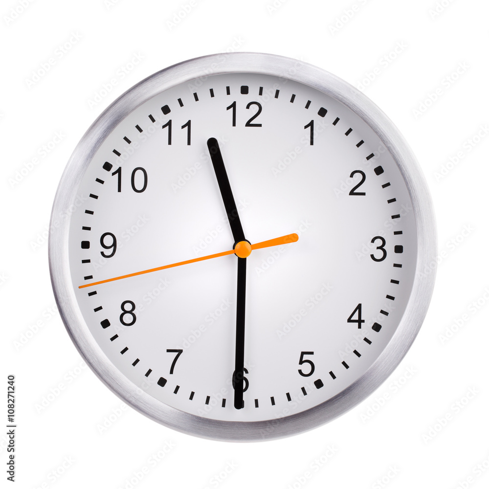 Foto de Stock Half past eleven on the clock | Adobe Stock