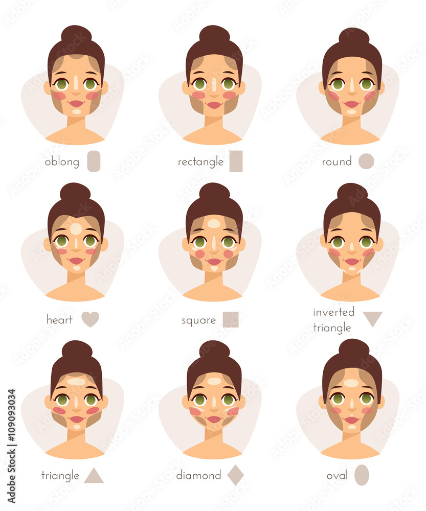female head vector