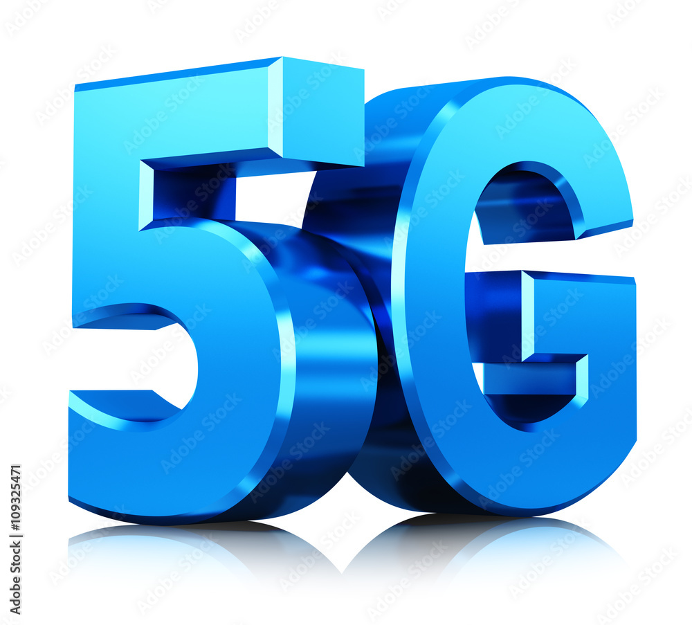 5G wireless communication technology symbol Stock Illustration | Adobe ...