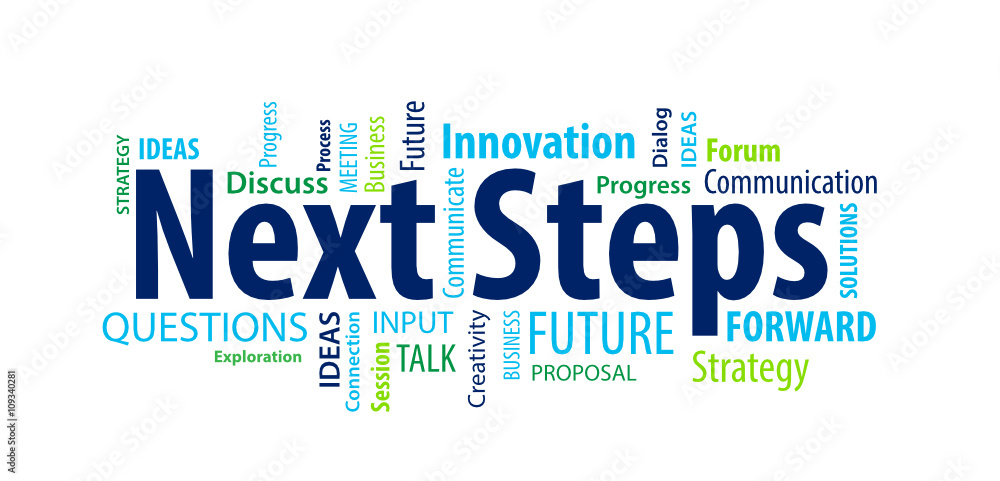 Next Steps Stock Vector | Adobe Stock
