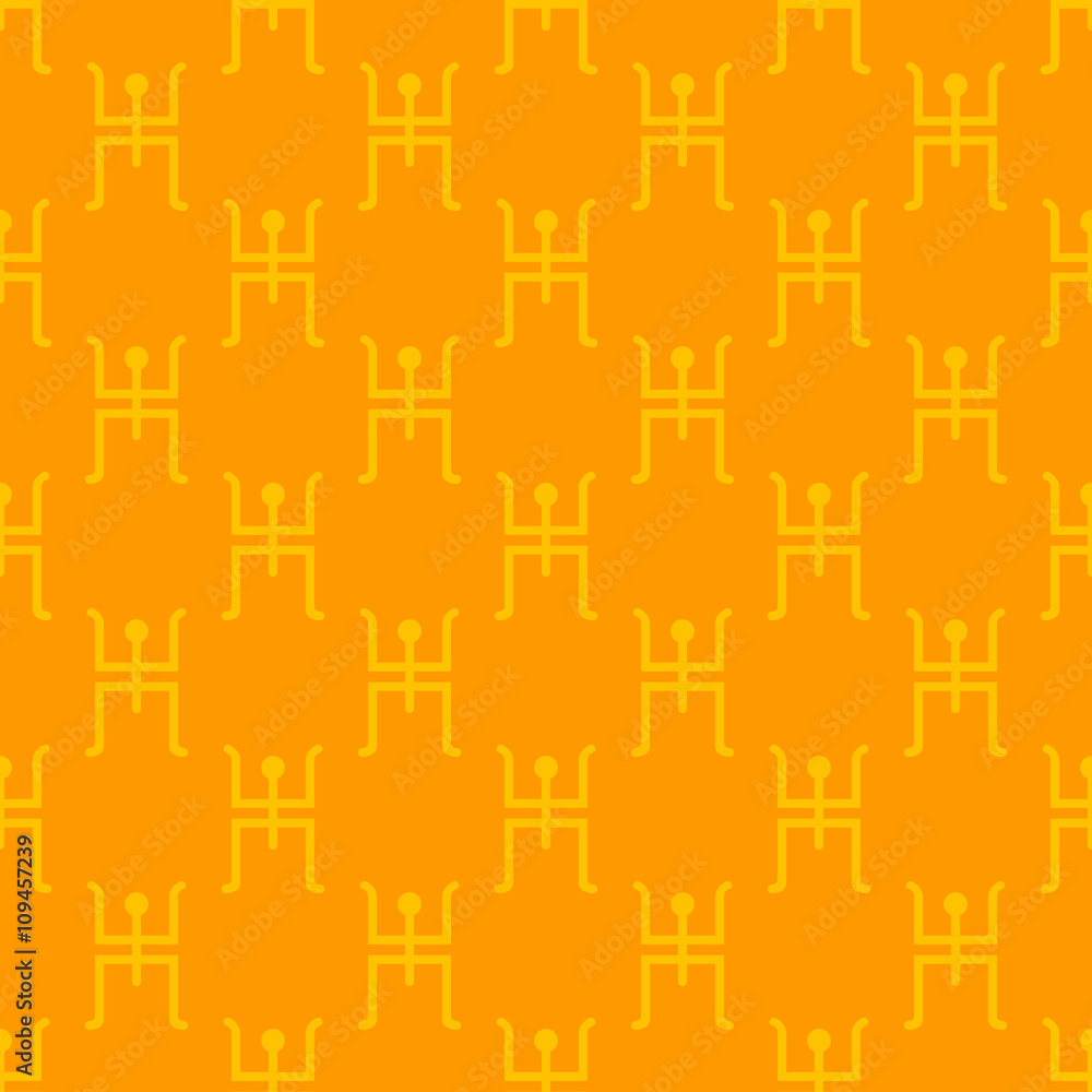 Seamless pattern. Vector Illustration of Bengali new Year Pohela ...