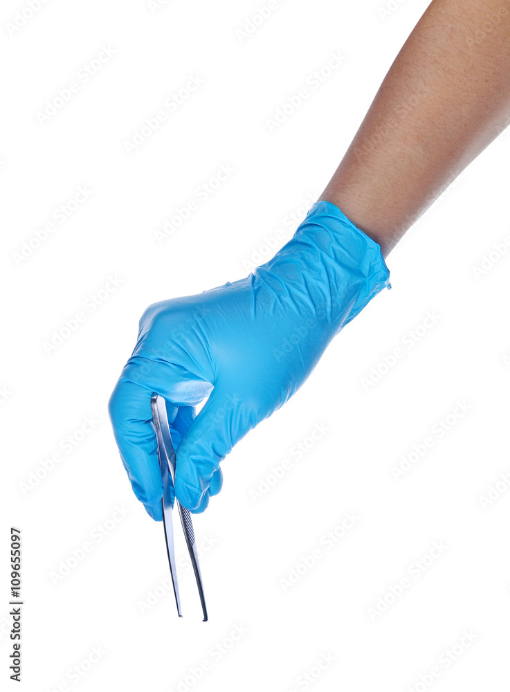 Doctors hand holding medical equipment. Stock Photo | Adobe Stock