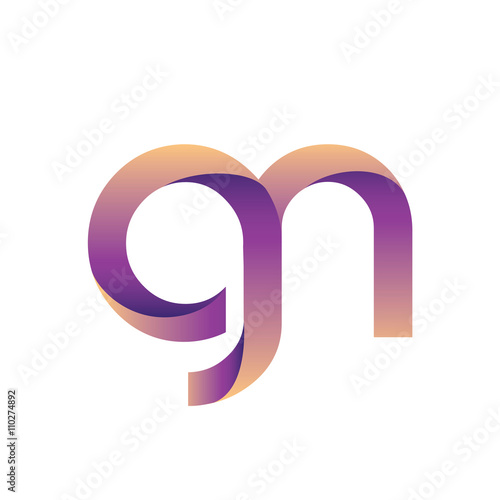 GN Logo Stock Vector | Adobe Stock