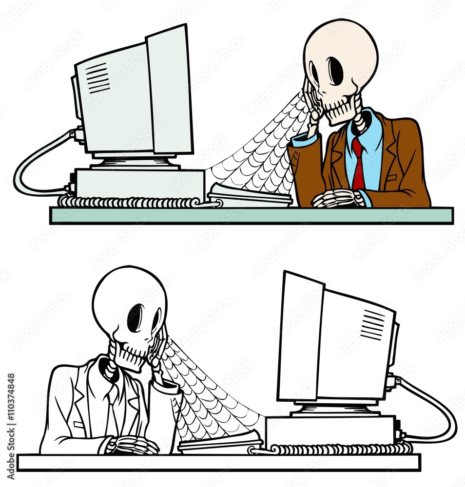 Waiting for slow connection to load Stock Vector | Adobe Stock