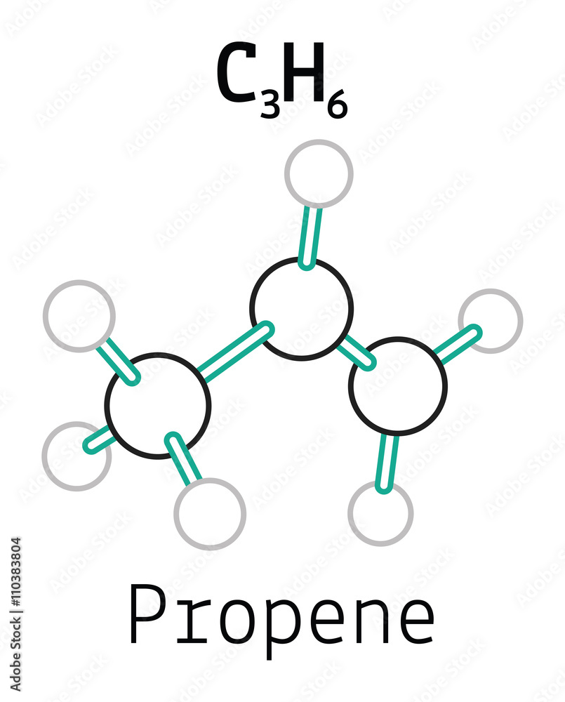 lewis structure propene