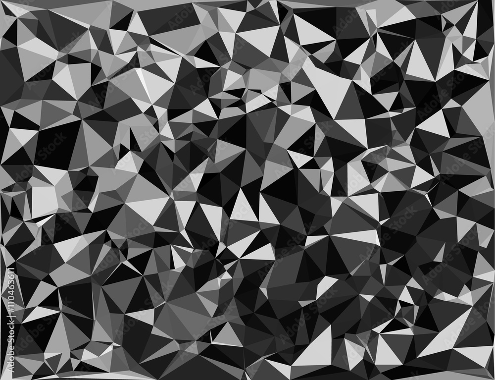 Tessellating random triangles pattern, background fitting space Stock ...