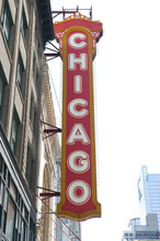 Chicago Theater Sign Free Stock Photo - Public Domain Pictures