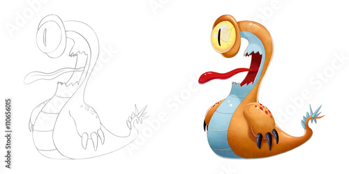 Creative Illustration and Innovative Art: Monster Creature Character ...