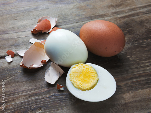 Harte Eier Stock-Foto | Adobe Stock