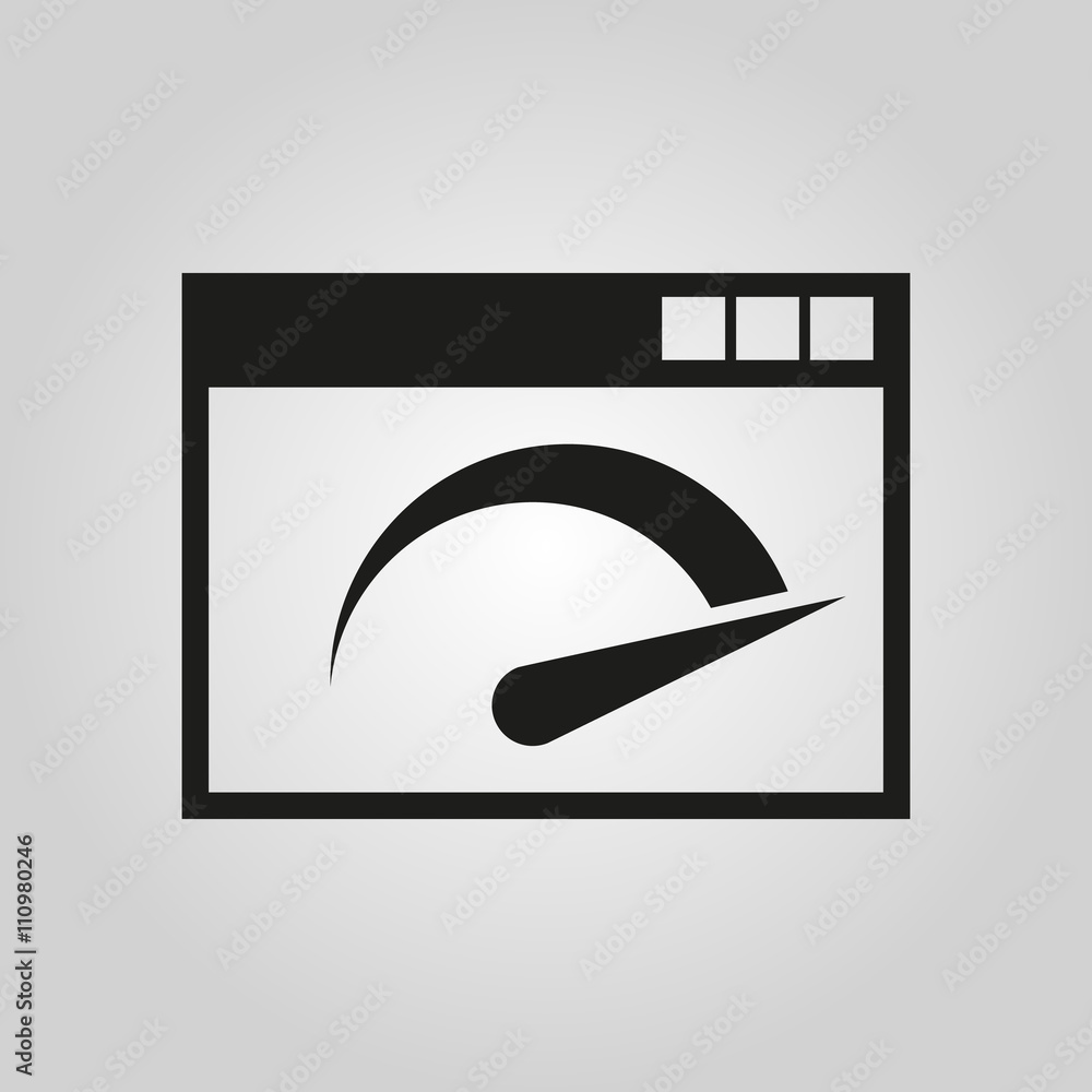 Speed internet test icon. vector design. symbol. web. graphic. JPG. AI ...