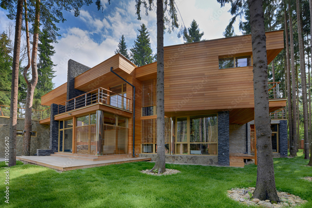 country house Stock Photo | Adobe Stock