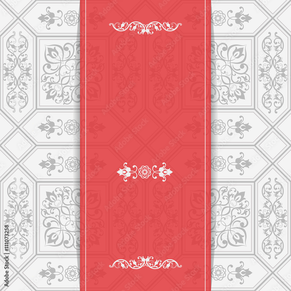 Vintage invitation card with Victorian ornaments. Templates and samples ...