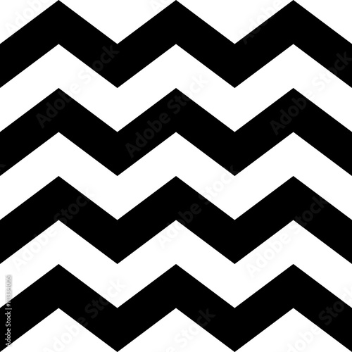 Zig zag lines seamless pattern. Black and white vintage texture ... Zig zag lines seamless pattern. Black and white vintage texture ...