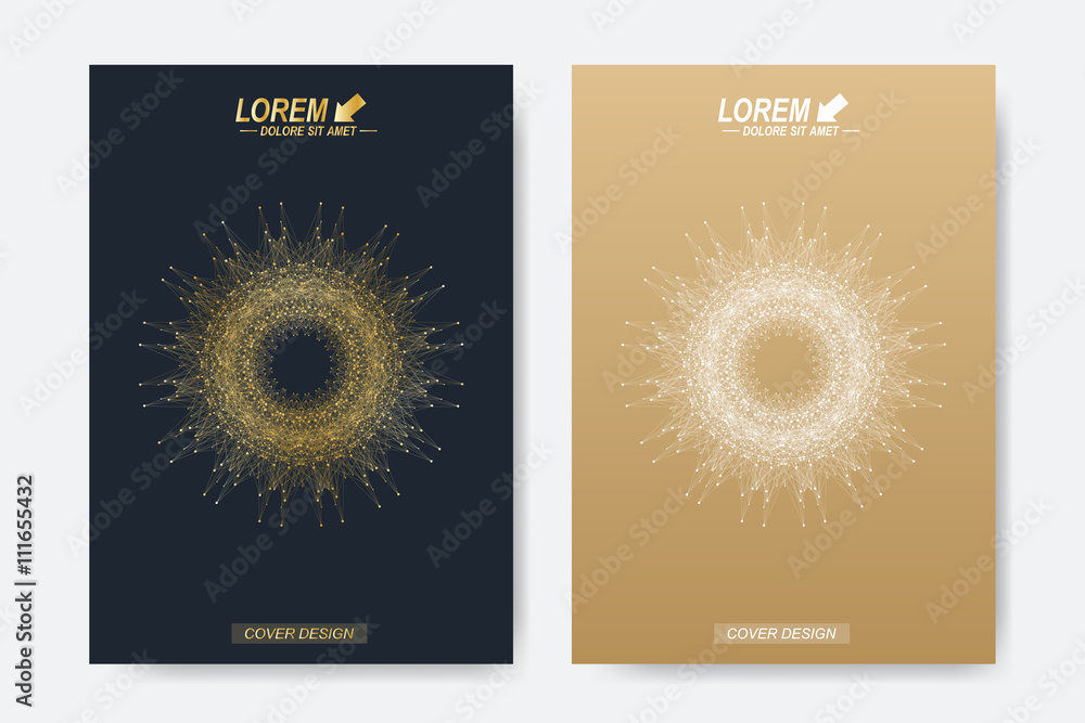 Modern vector template for brochure, Leaflet, flyer, cover, magazine or ...