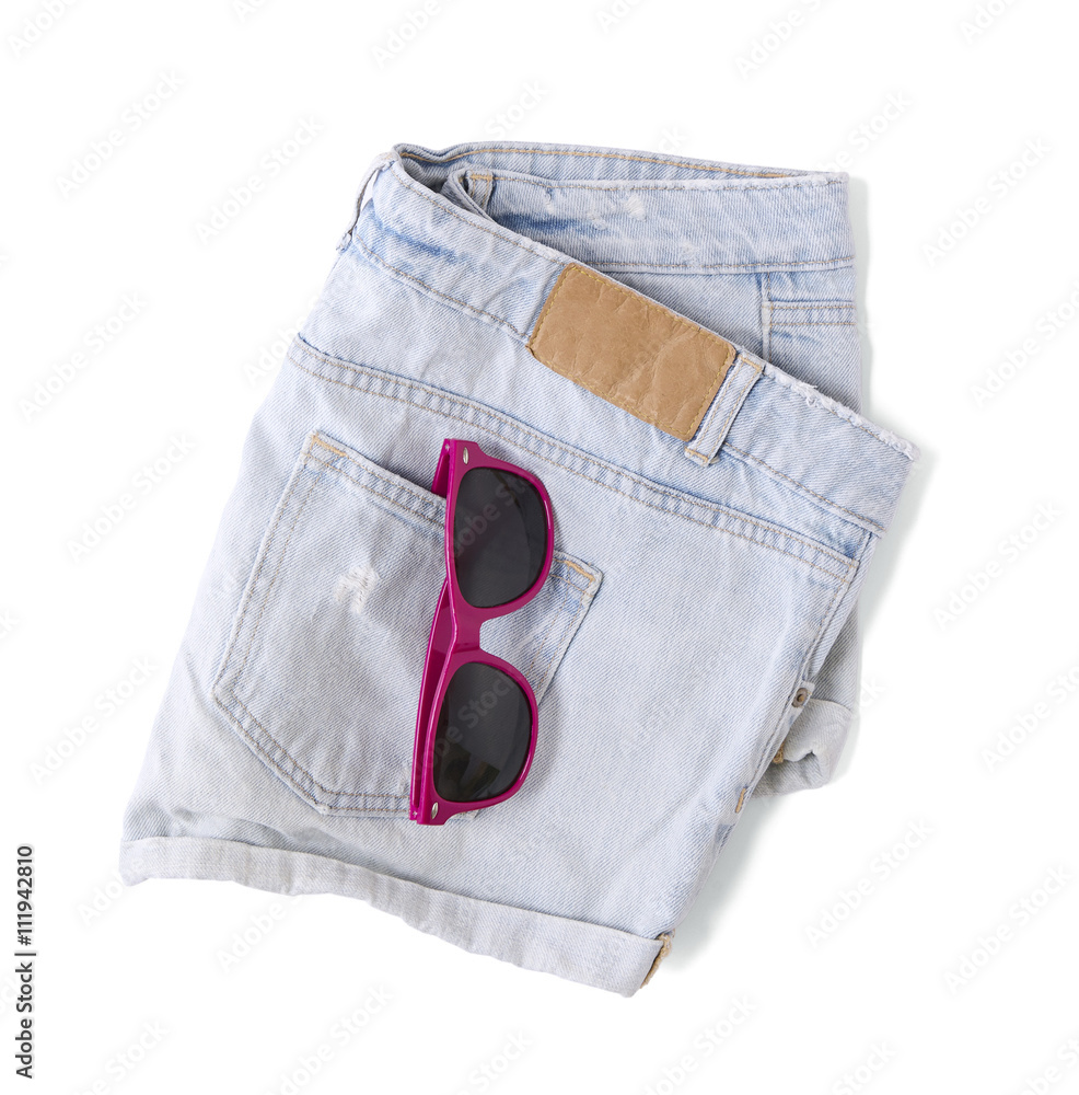 Denim Shorts Stock Photo | Adobe Stock