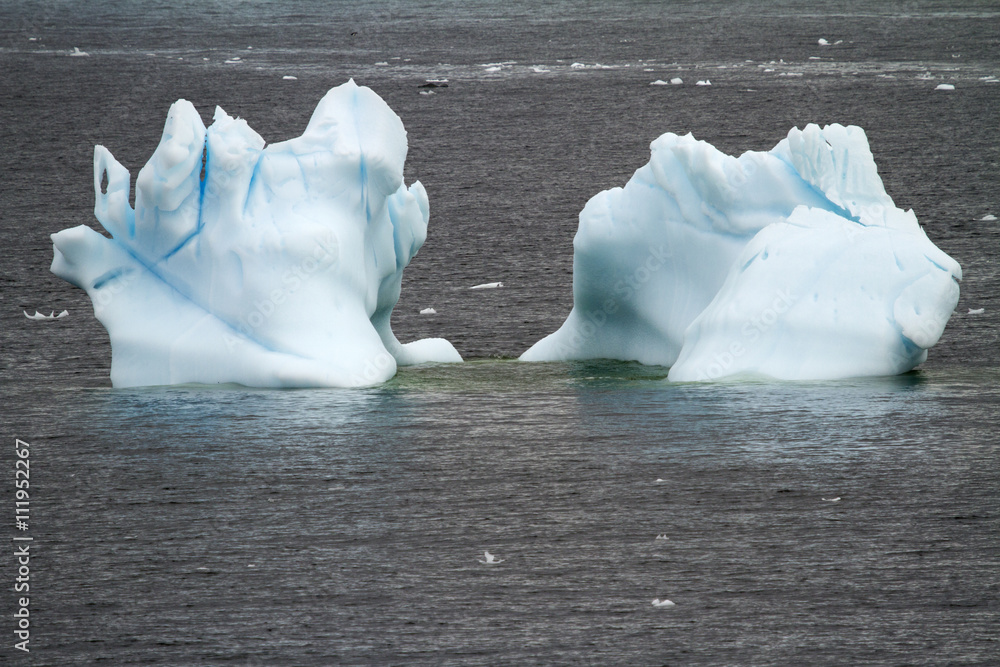 Antarctica - Non-Tabular Iceberg Floating In The Southern Ocean - Dry ...