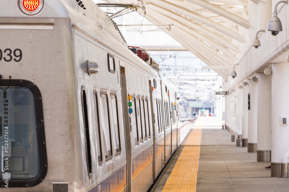 Commuter train Stock Photo | Adobe Stock