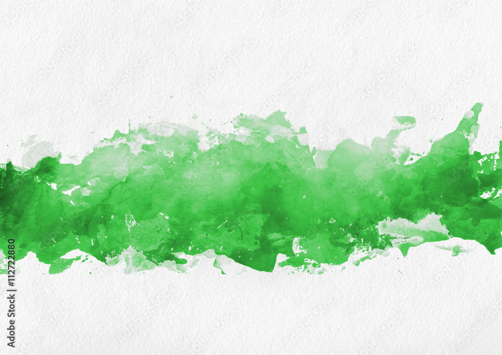 Colorful bright green paint splash background Stock Illustration ...