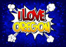 I Love Oregon Poster Free Stock Photo - Public Domain Pictures