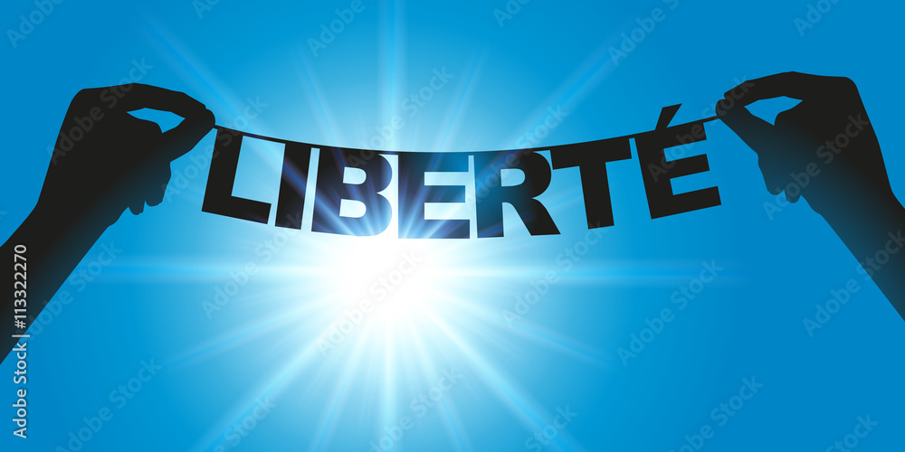 Image vectorielle Stock Liberté - libre - Mot | Adobe Stock