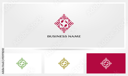 Middle Eastern Restaurant Logo Stock Vector | Adobe Stock
