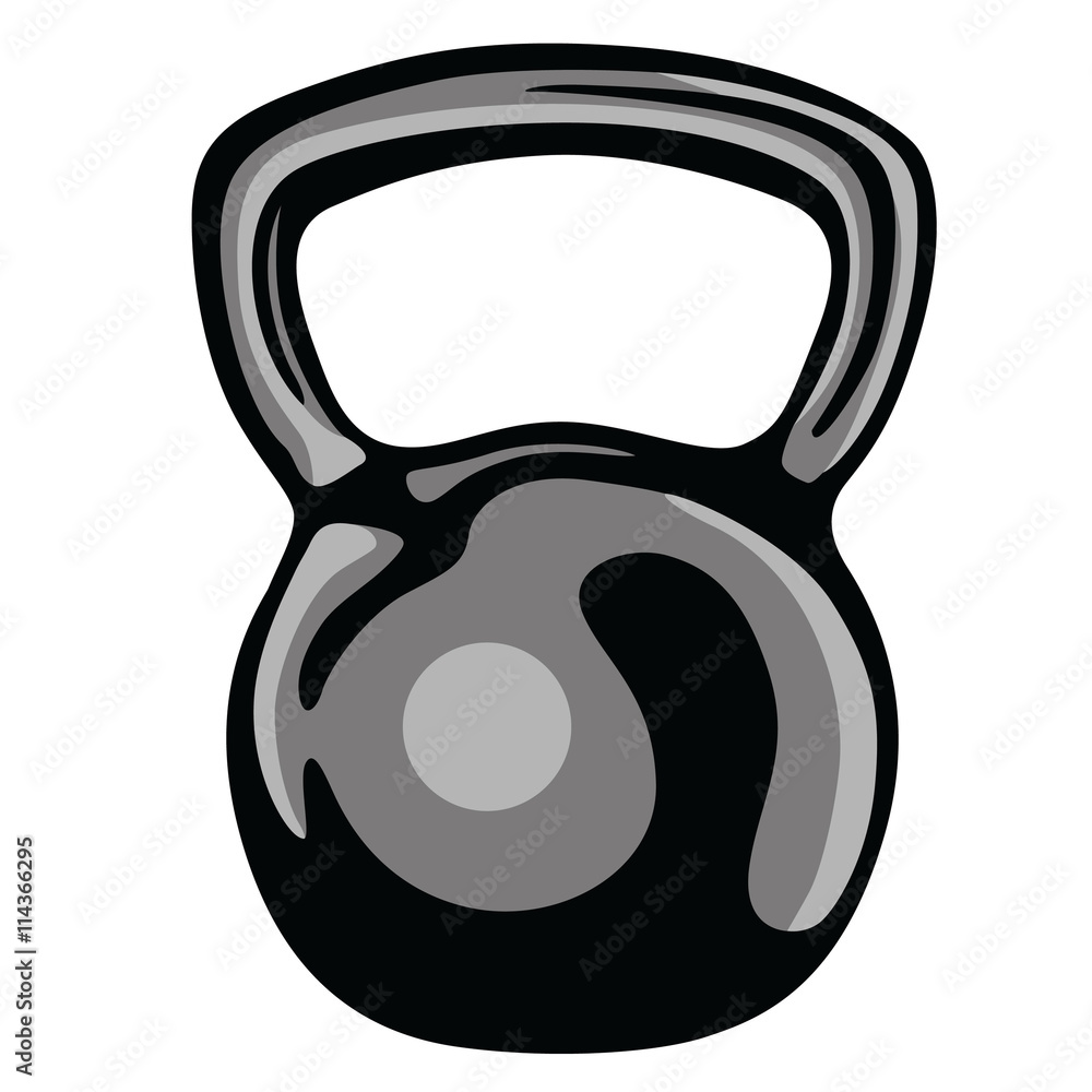 Kettlebell Clipart Vector Stock Vector | Adobe Stock