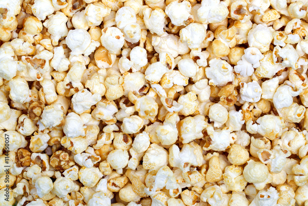 Popcorn texture background Stock Photo | Adobe Stock