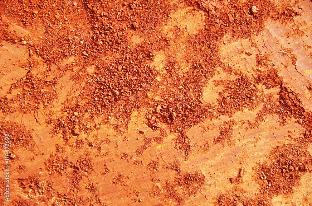 Red Soil Texture background Stock Photo | Adobe Stock