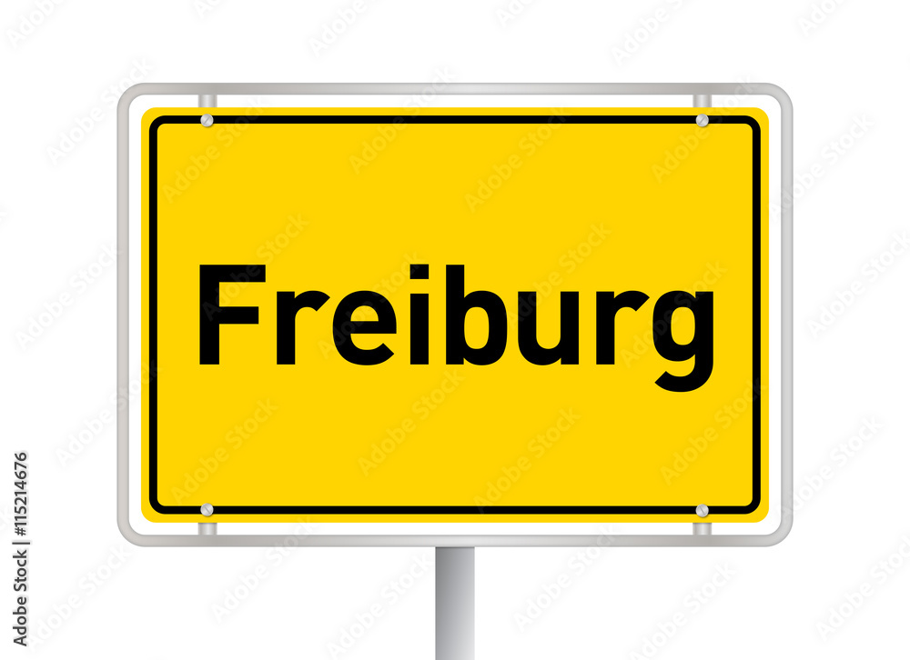 Stadtschild Freiburg Stock Vector | Adobe Stock